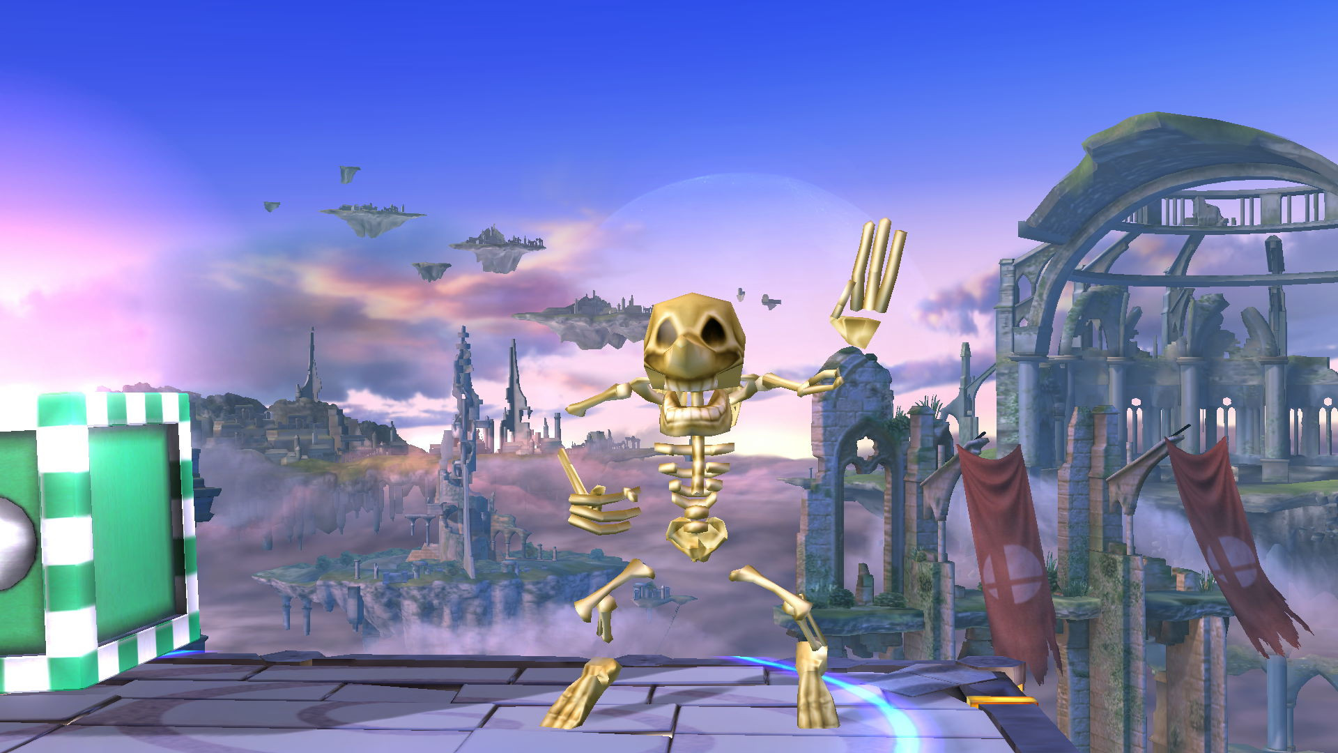 Crash Bandicoot skeleton Mod for Super Smash Bros. (Wii U) | SSB4U Mods