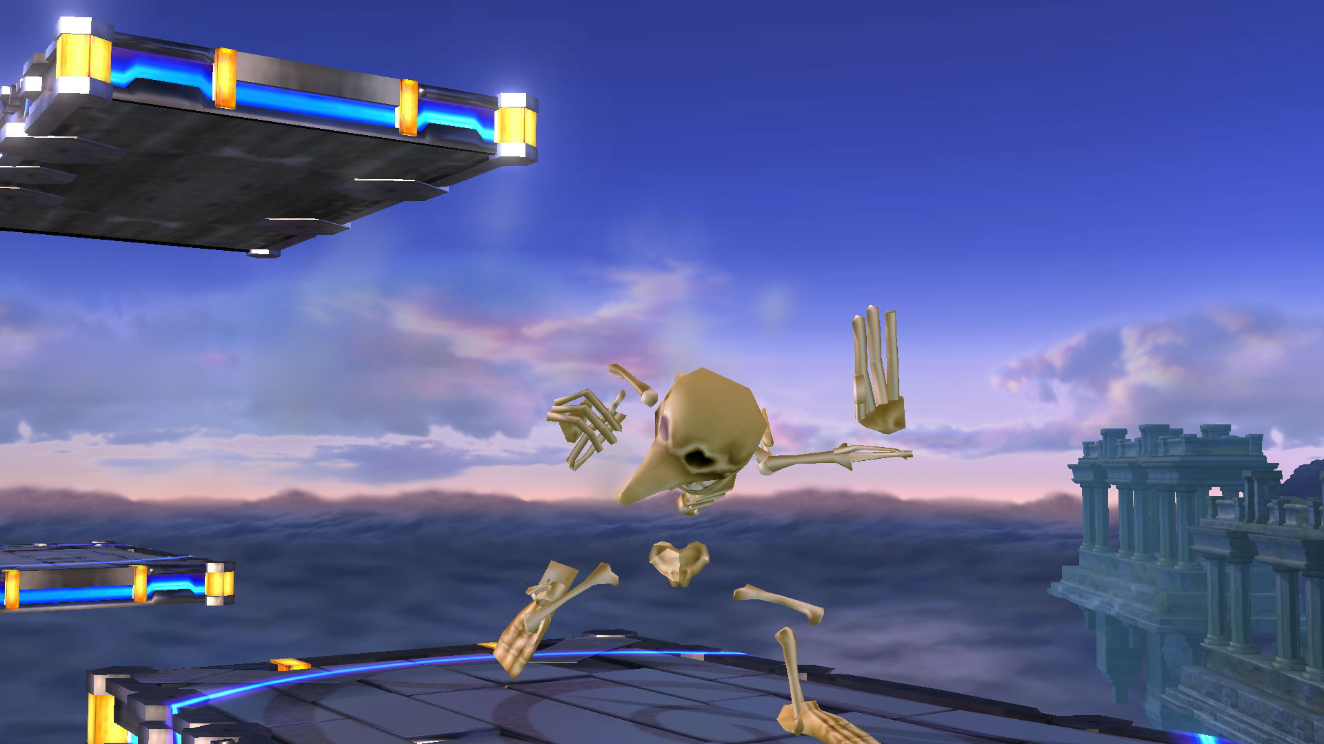 Crash Bandicoot skeleton Mod for Super Smash Bros. (Wii U) | SSB4U Mods