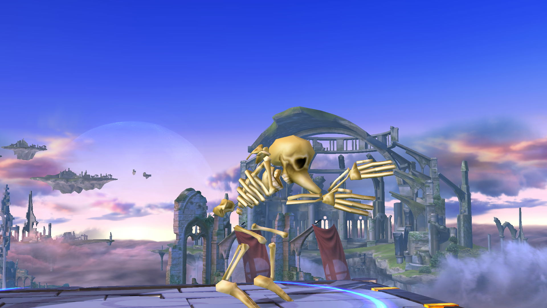 Crash Bandicoot skeleton Mod for Super Smash Bros. (Wii U) | SSB4U Mods