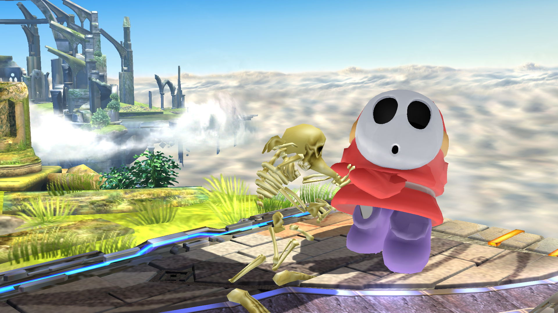 Crash Bandicoot skeleton Mod for Super Smash Bros. (Wii U) | SSB4U Mods