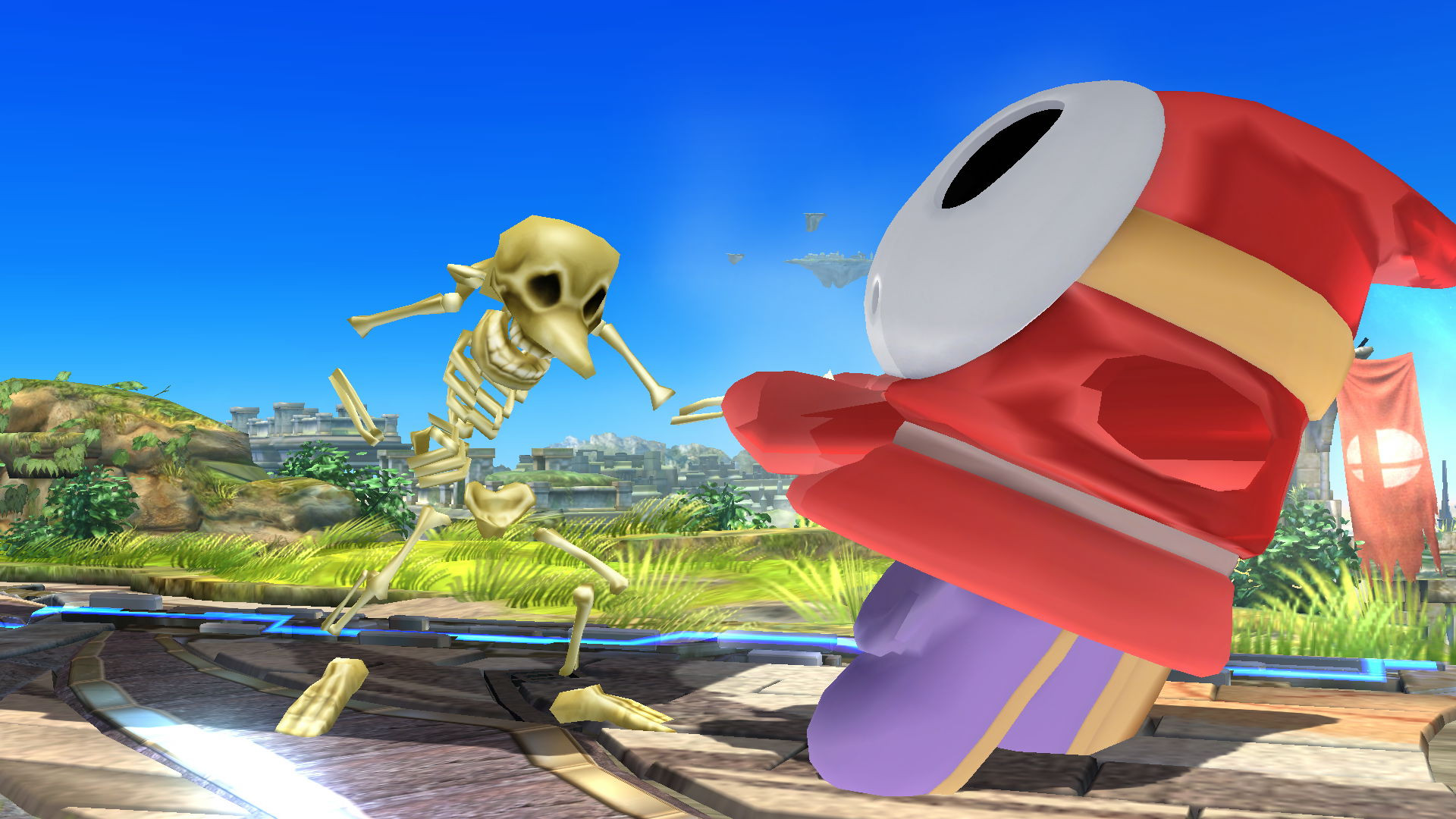 Crash Bandicoot skeleton Mod for Super Smash Bros. (Wii U) | SSB4U Mods
