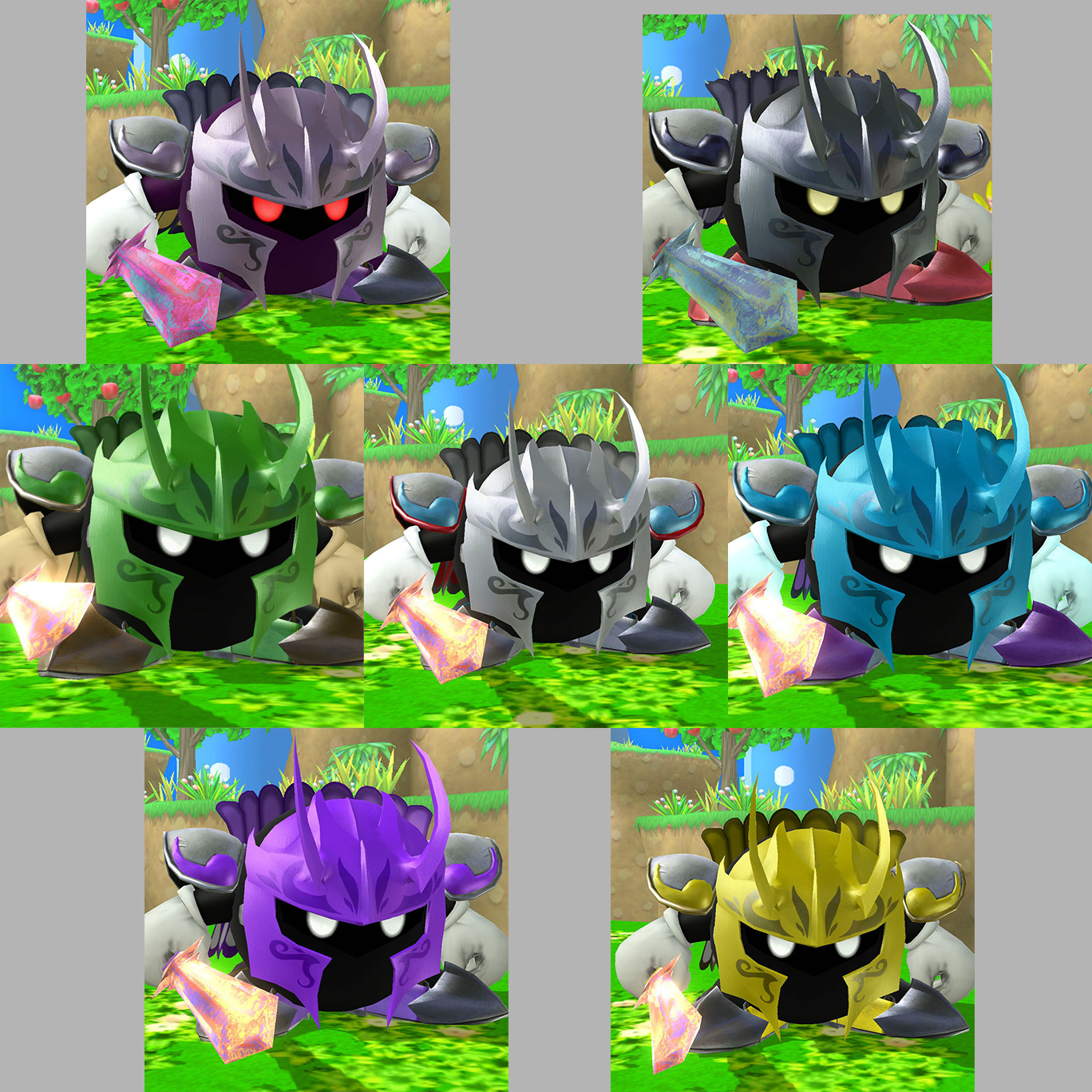 Concept Art Meta Knight Mod for Super Smash Bros. (Wii U) | SSB4U Mods