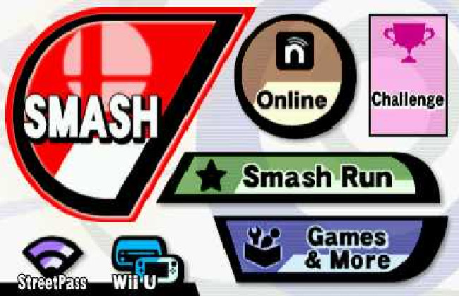 Transparent Menu Buttons Mod for Super Smash Bros. (3DS) | SSB3DS Mods