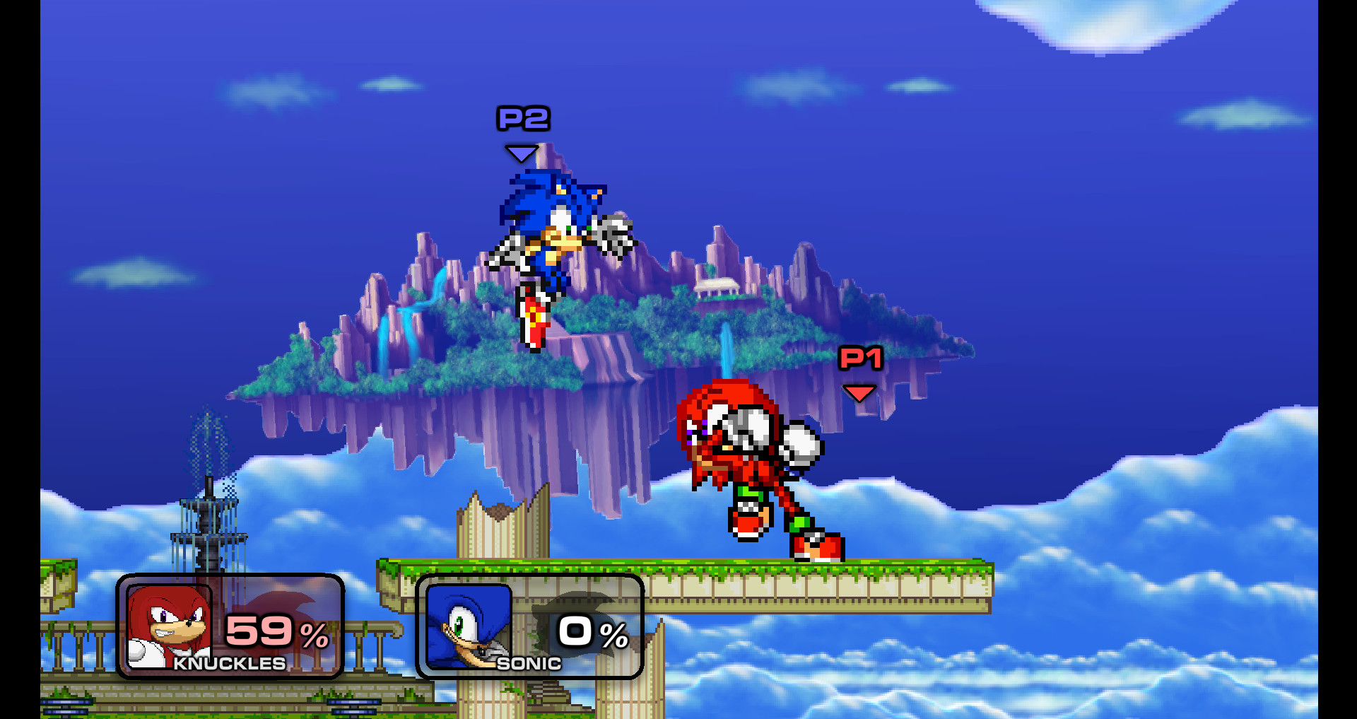 Sky Sanctuary Modern [Super Smash Flash 2] [Mods]