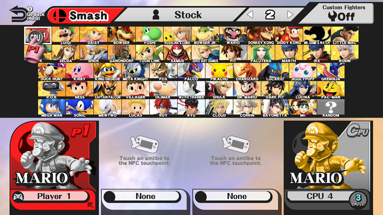 Metal & Gold Mario Mod for Super Smash Bros. (Wii U) | SSB4U Mods