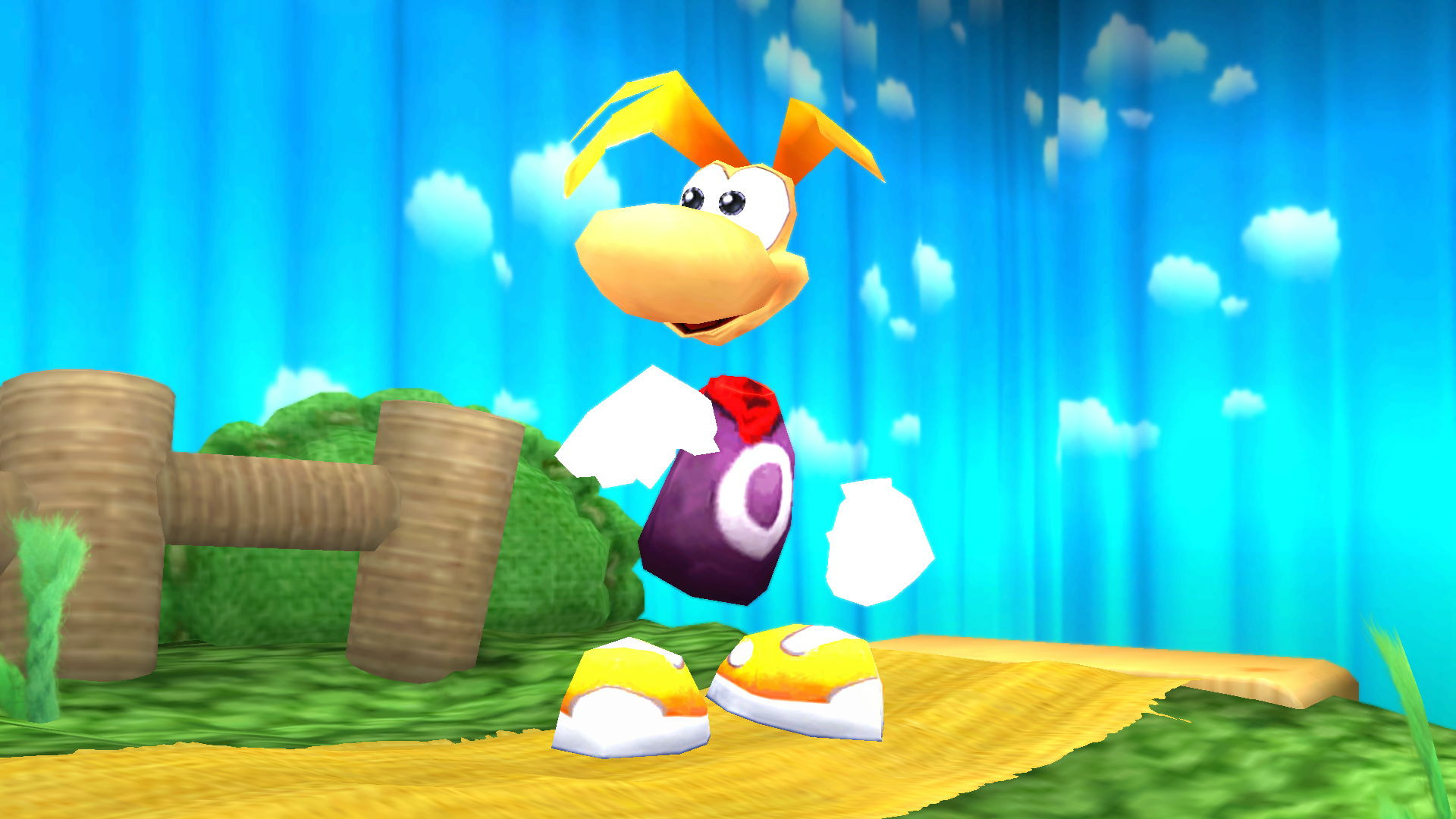 Dreamcast Rayman [Super Smash Bros. (Wii U)] [Mods]