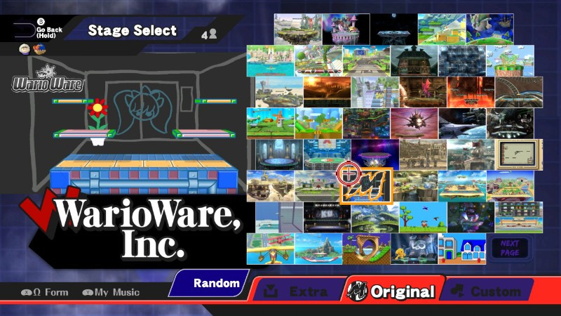 Zrksyd WarioWare Revamp UI Mod for Super Smash Bros. (Wii U) | SSB4U Mods