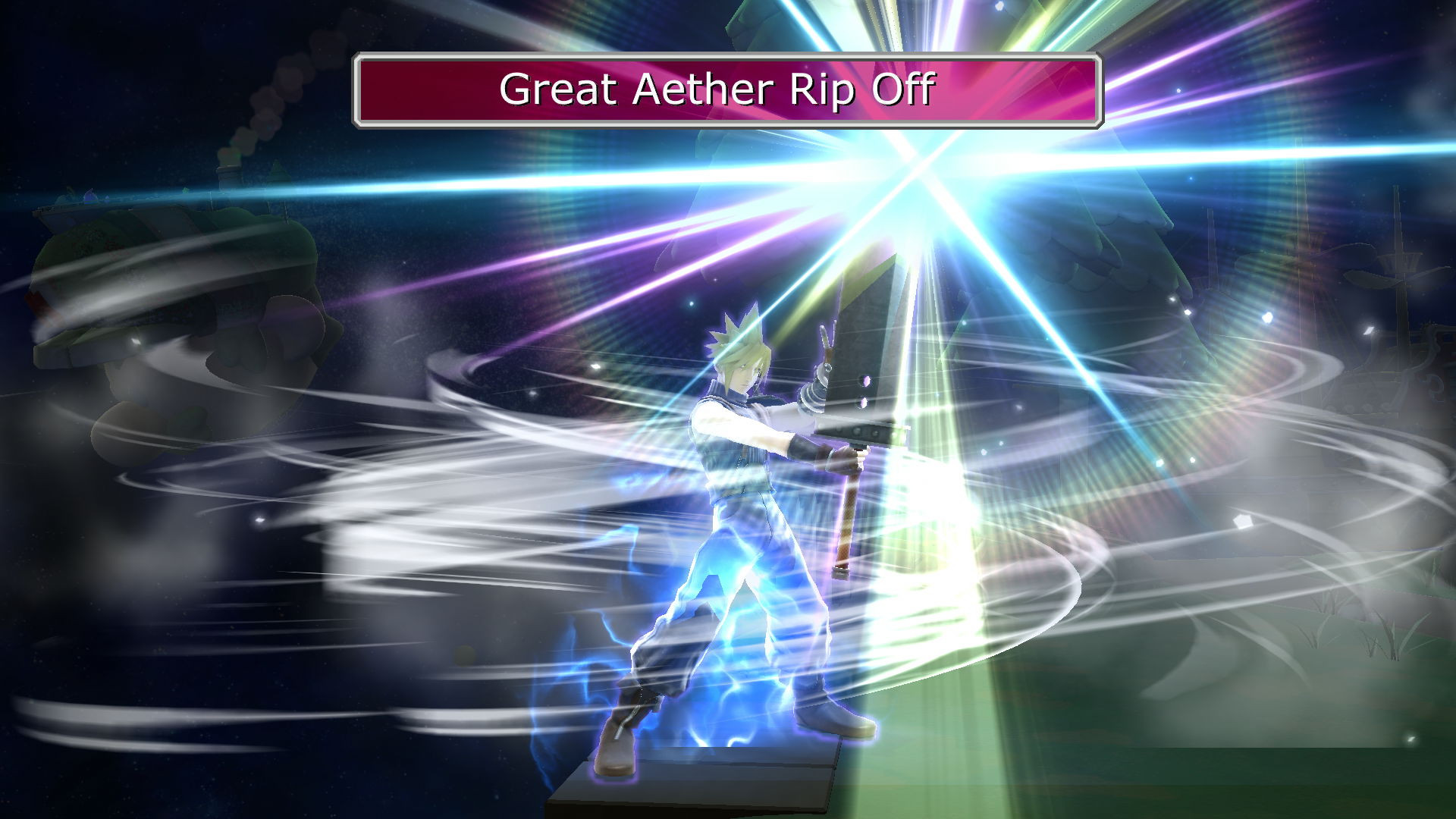 'Great Aether Rip Off' over 'Omnislash' [Super Smash Bros. (Wii U)] [Mods]