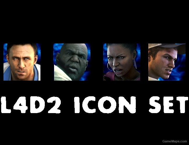 Blue Hole Styled Avatars Mod for Left 4 Dead 2 | L4D2 Mods