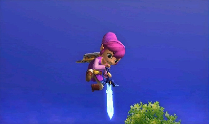 Purple Triforce Heroes Toon Link [Super Smash Bros. (3DS)] [Mods]