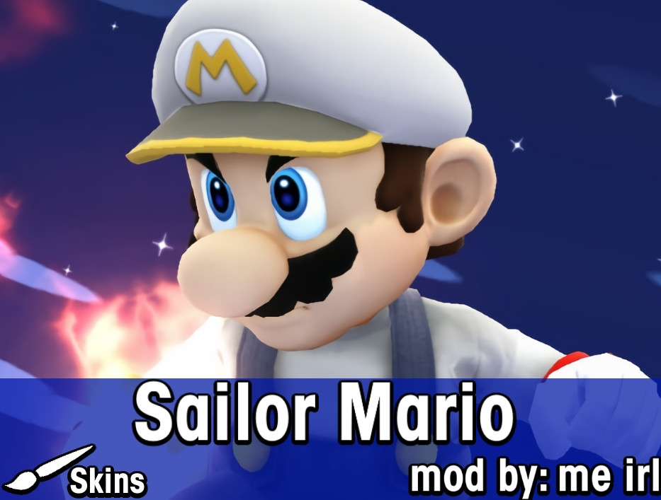 Sailor Mario [Super Smash Bros. (Wii U)] [Mods]