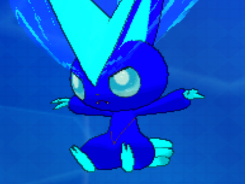Blue Victini [Pokemon Omega Ruby and Alpha Sapphire] [Mods]