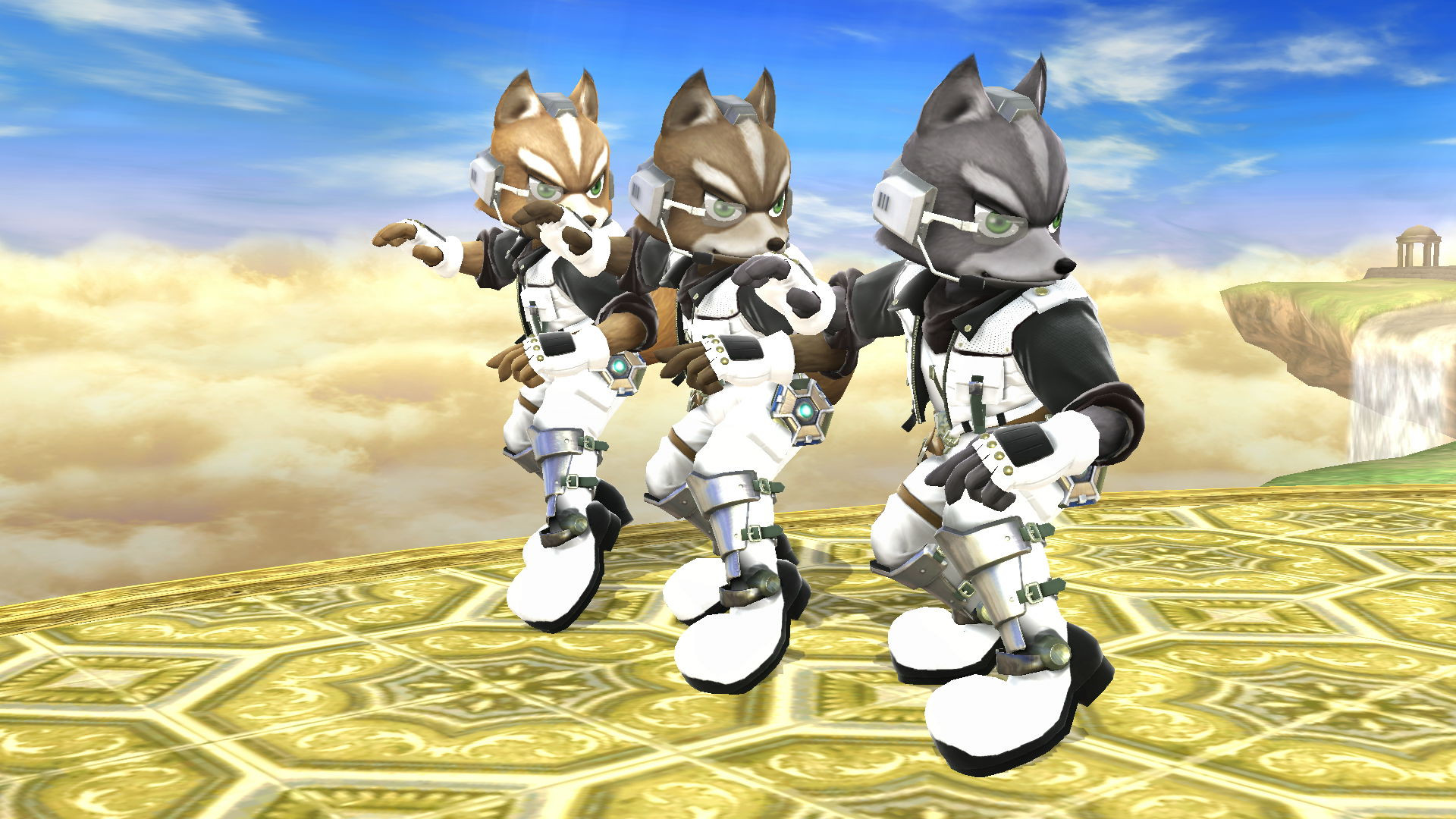 Oil Rig Gaming Fox skin Mod for Super Smash Bros. (Wii U) | SSB4U Mods