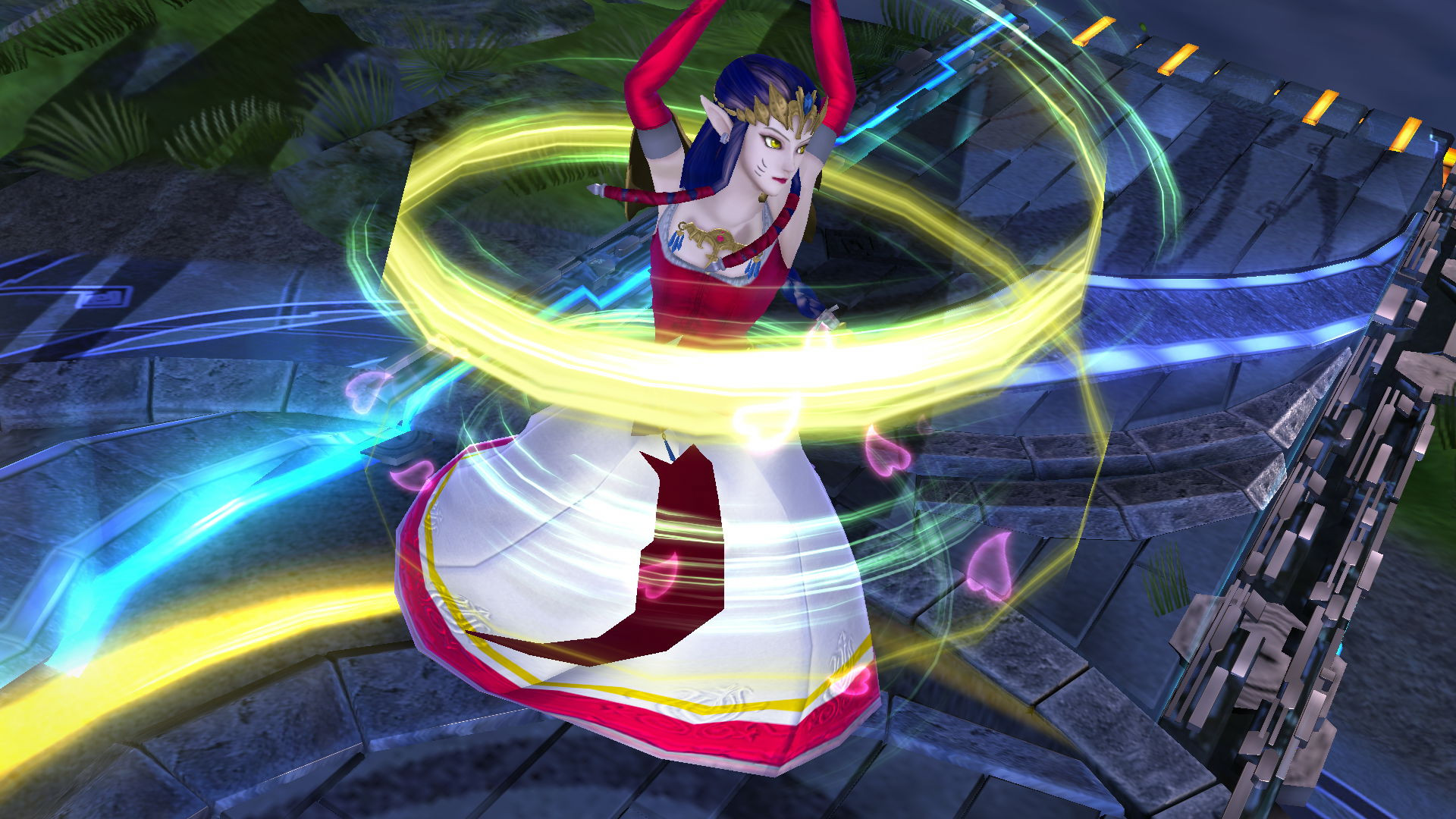 Zelda - Recolor Ahri (LoL) Mod for Super Smash Bros. (Wii U) | SSB4U Mods