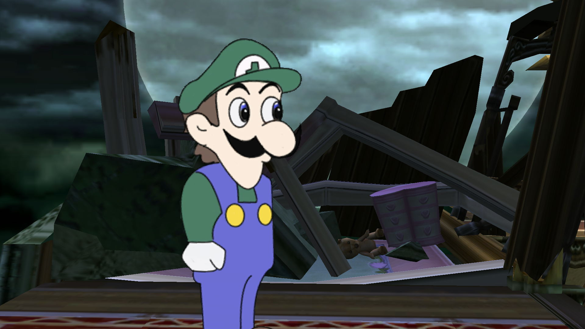Weegee (Fixed Portraits) Mod for Super Smash Bros. (Wii U) | SSB4U Mods