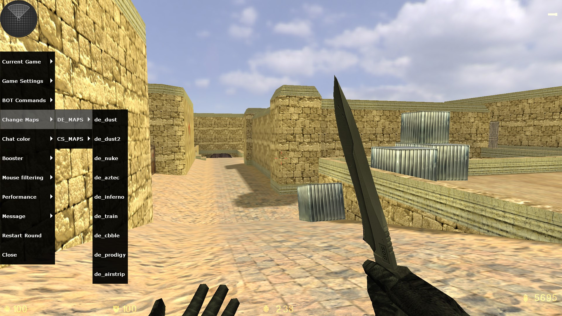 Simple CommandMenu Mod for Counter-Strike 1.6 | CS1.6 Mods