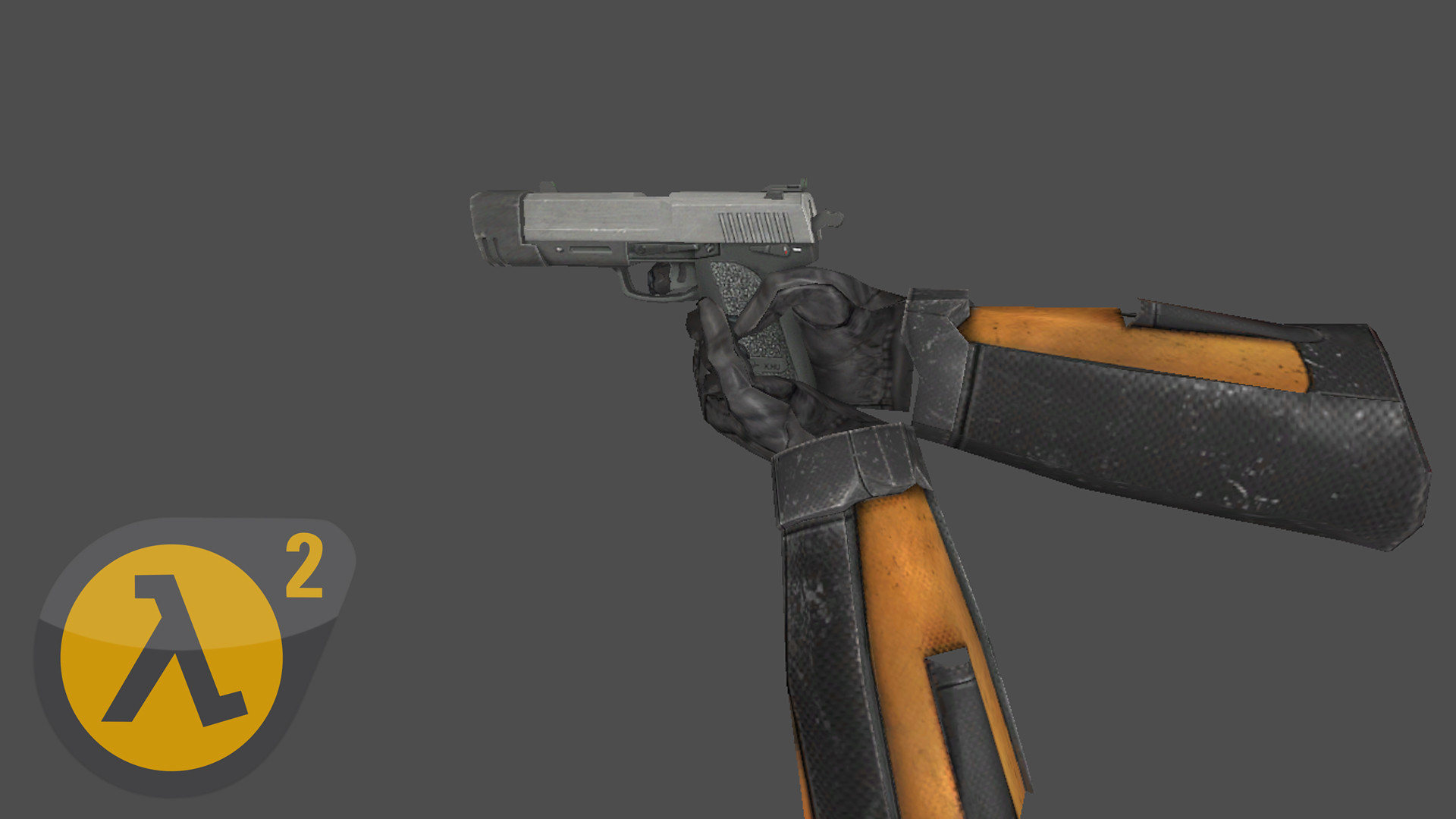 Two Handed Valve Pistol [Half-Life 2] [Mods]