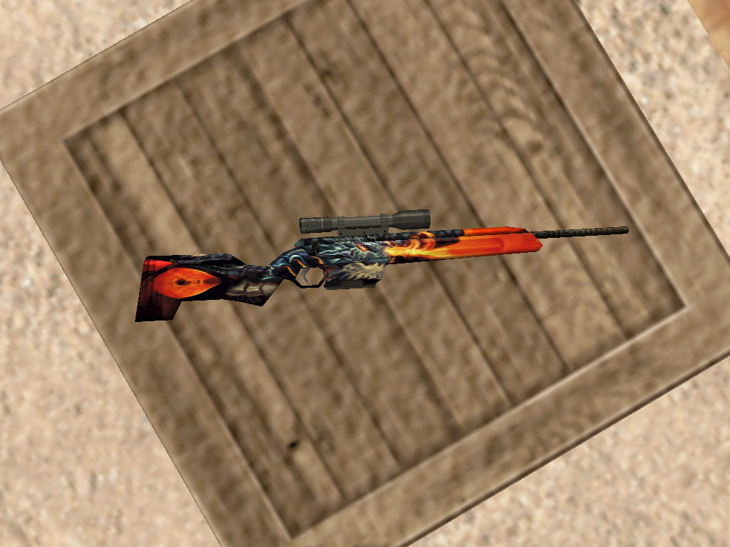 SSG-08 Scout | Dragonfire Mod for Counter-Strike 1.6 | CS1.6 Mods