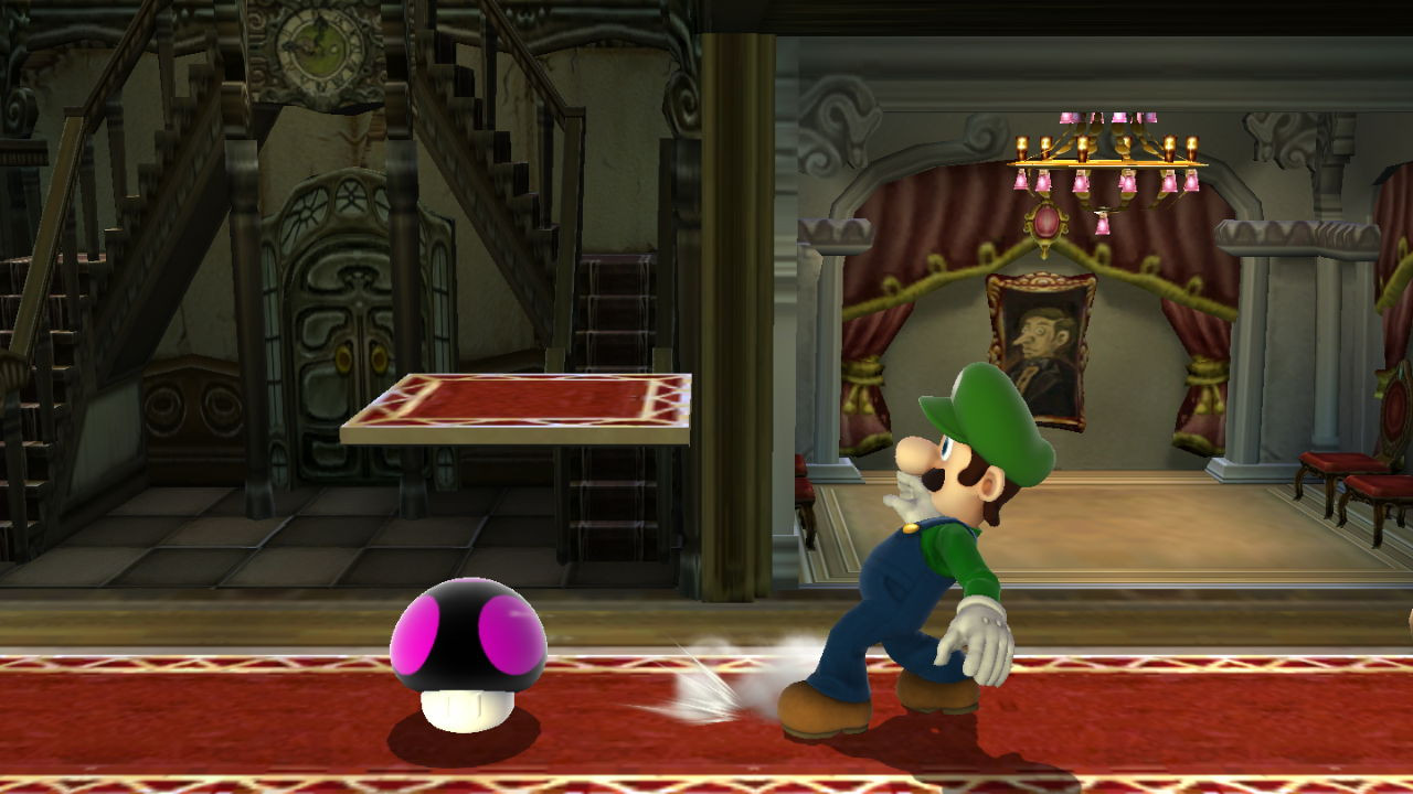 Luigi's Mansion poison mushroom [Super Smash Bros. (Wii U)] [Mods]