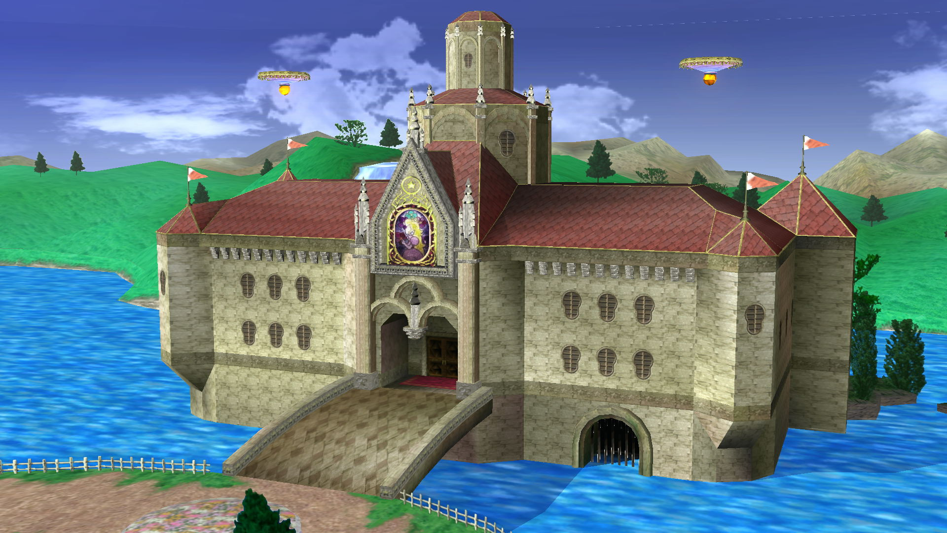 Mushroom Kingdom: Princess Peach's Castle Mod for Super Smash Bros ...