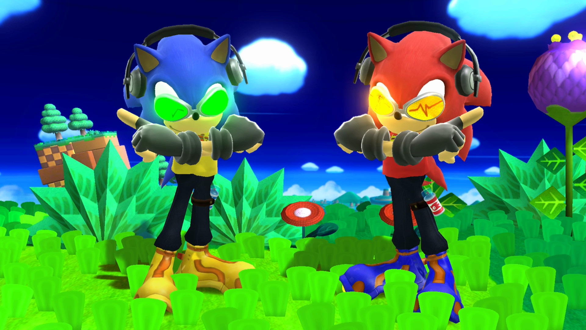 Jet Set Sonic Recolors [Super Smash Bros. (Wii U)] [Mods]