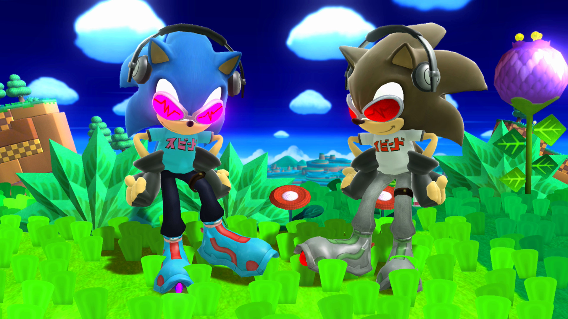 Jet Set Sonic Recolors [Super Smash Bros. (Wii U)] [Mods]