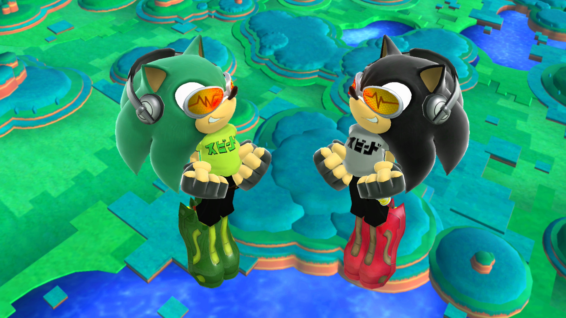 Jet Set Sonic Recolors Mod for Super Smash Bros. (Wii U) | SSB4U Mods