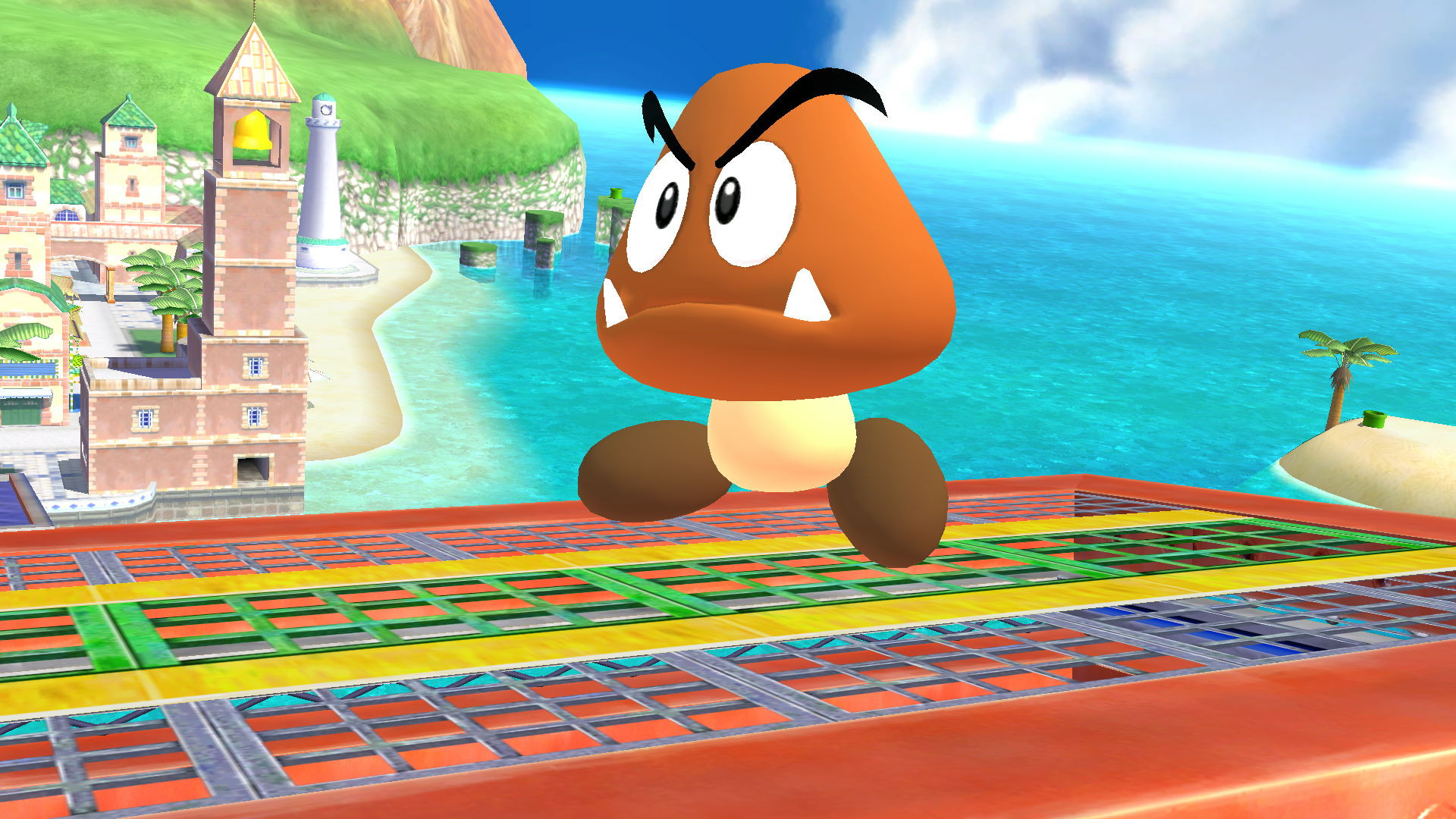 Goomba over Kirby! Mod for Super Smash Bros. (Wii U) | SSB4U Mods