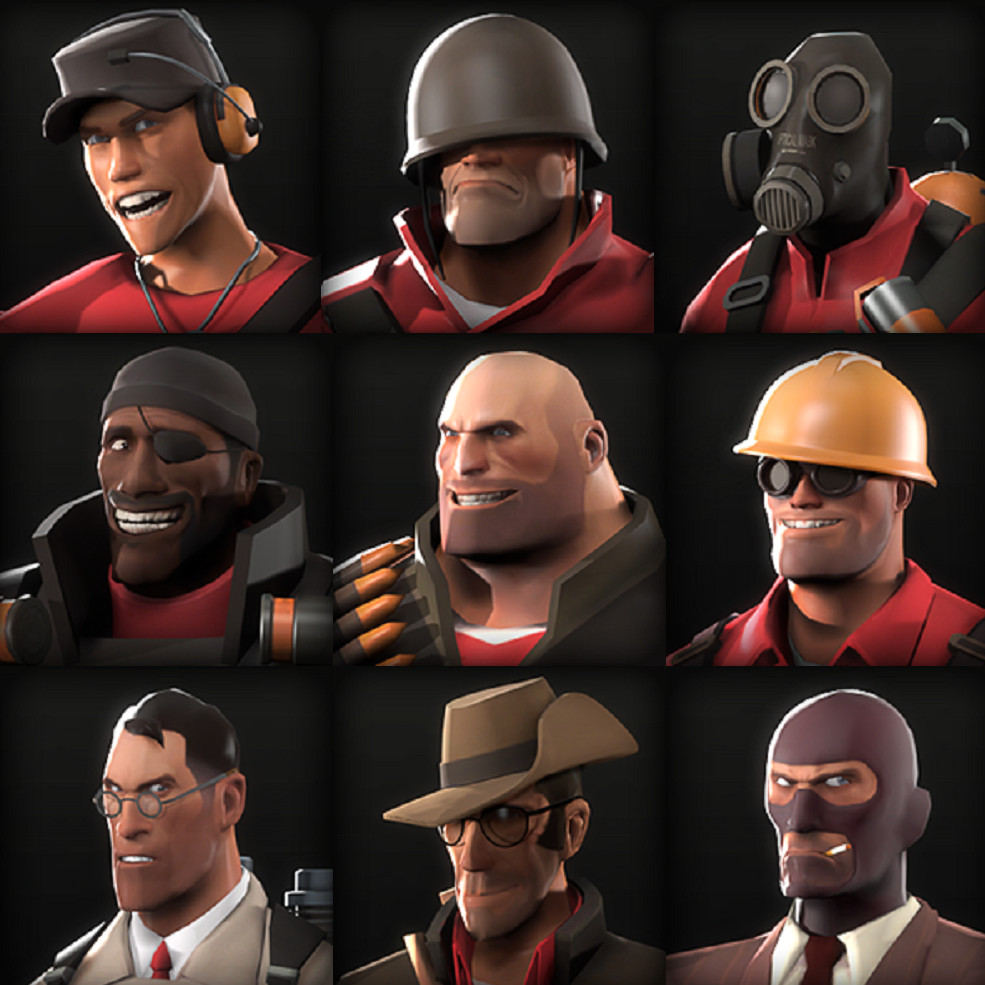 Consistent Class Portraits Mod for Team Fortress 2 | TF2 Mods