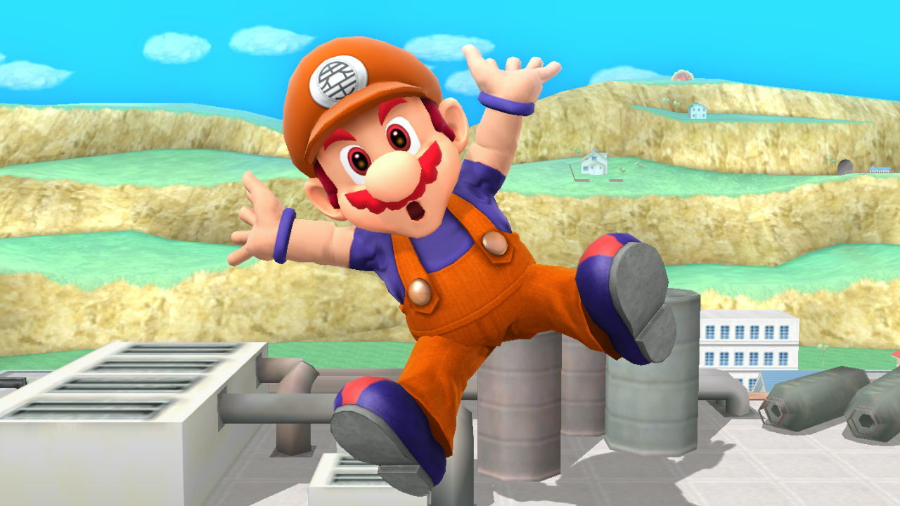 Saiyan Mario Pack (DBZ) [Super Smash Bros. (Wii U)] [Mods]