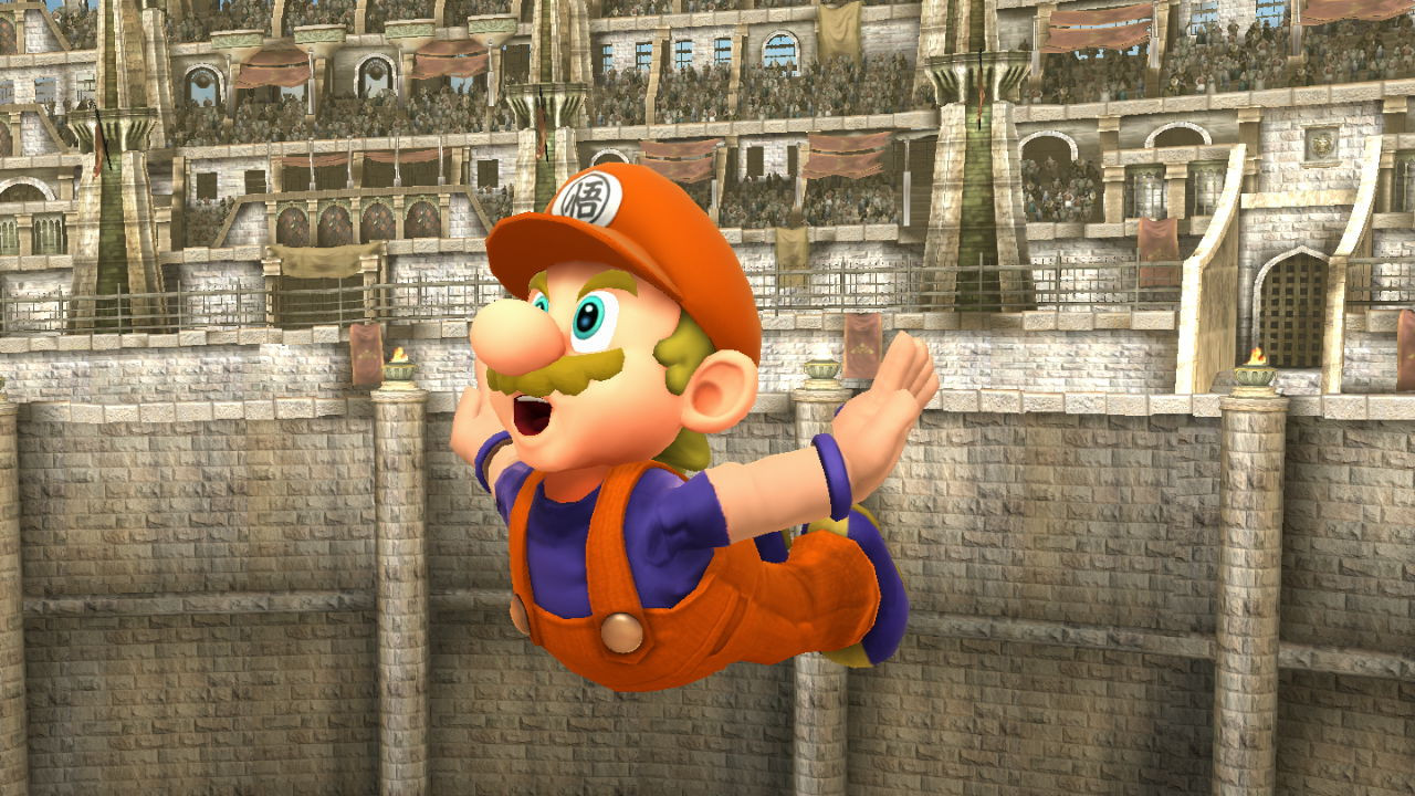 Saiyan Mario Pack (DBZ) [Super Smash Bros. (Wii U)] [Mods]