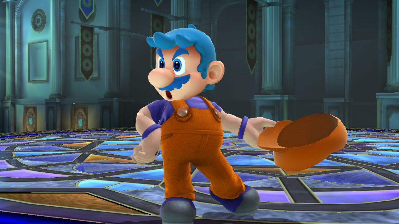 Saiyan Mario Pack (DBZ) [Super Smash Bros. (Wii U)] [Mods]