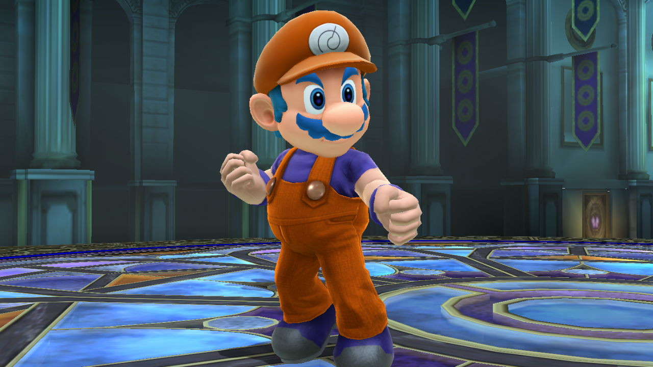 Saiyan Mario Pack (DBZ) [Super Smash Bros. (Wii U)] [Mods]