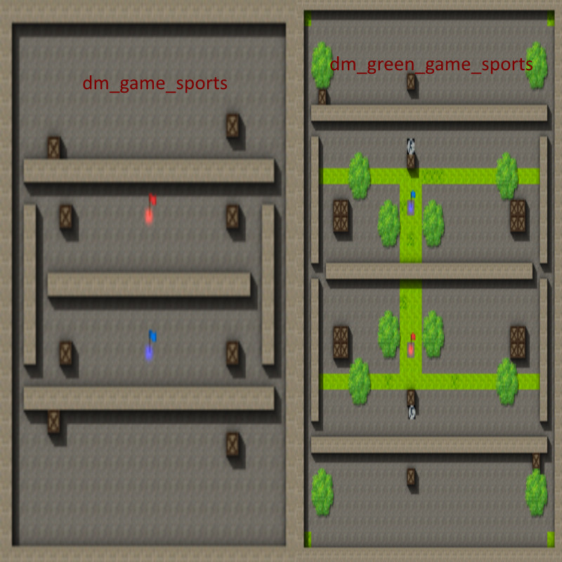 Deathmathc maps by Bot Alexsandr [CS2D] [Mods]