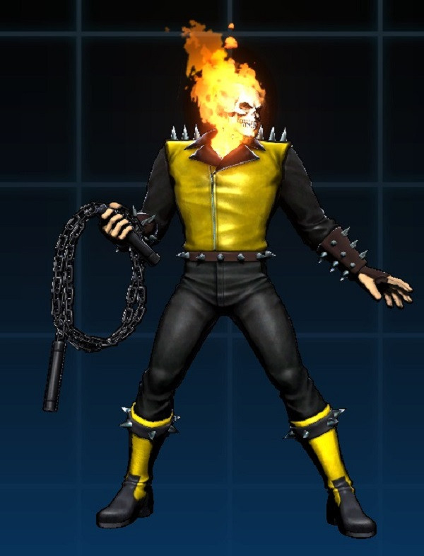 Ghost Rider Sleeved Scorpion from MK [Ultimate Marvel vs Capcom 3] [Mods]