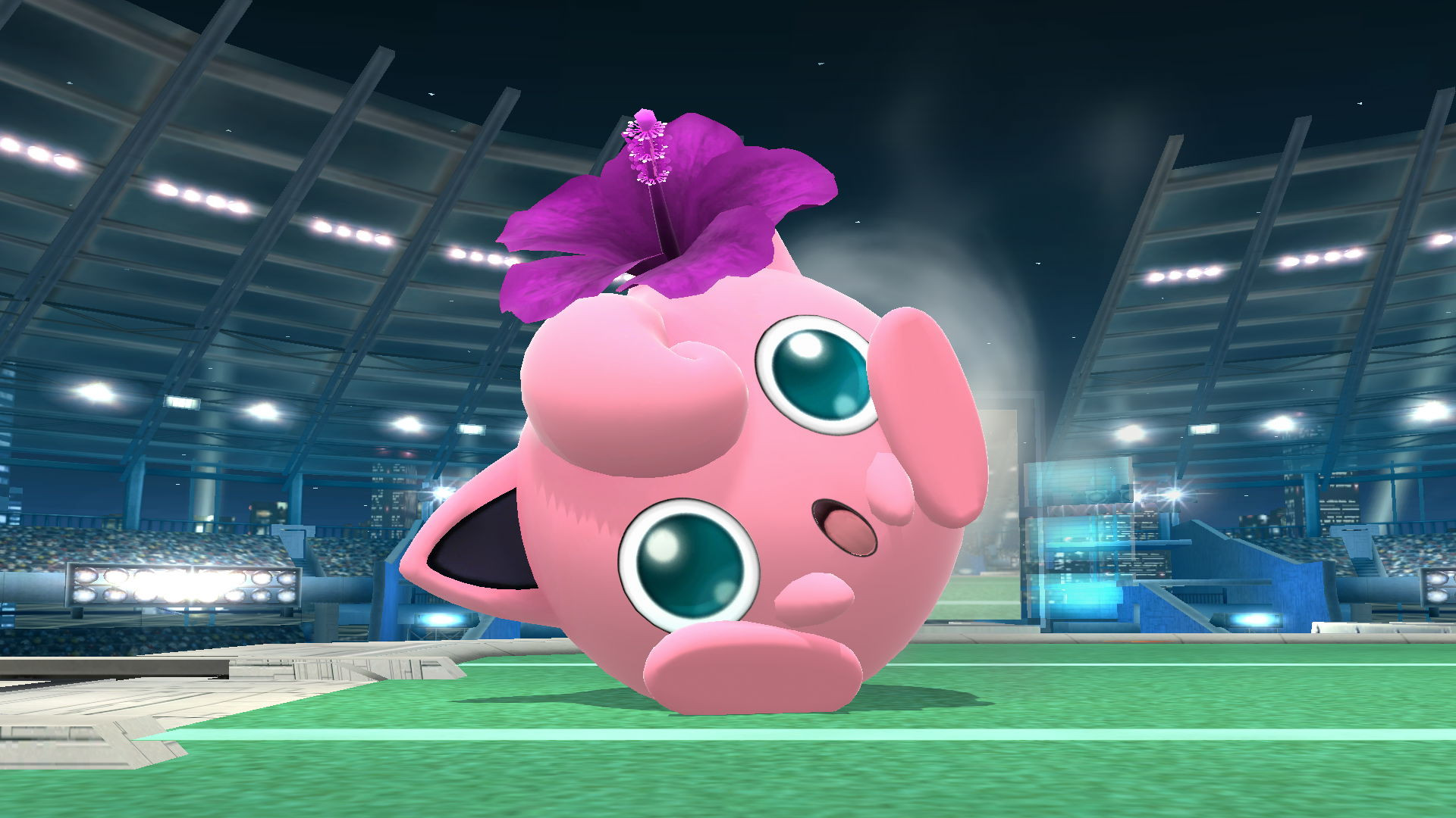 Purple Flower Jigglypuff [Super Smash Bros. (Wii U)] [Mods]