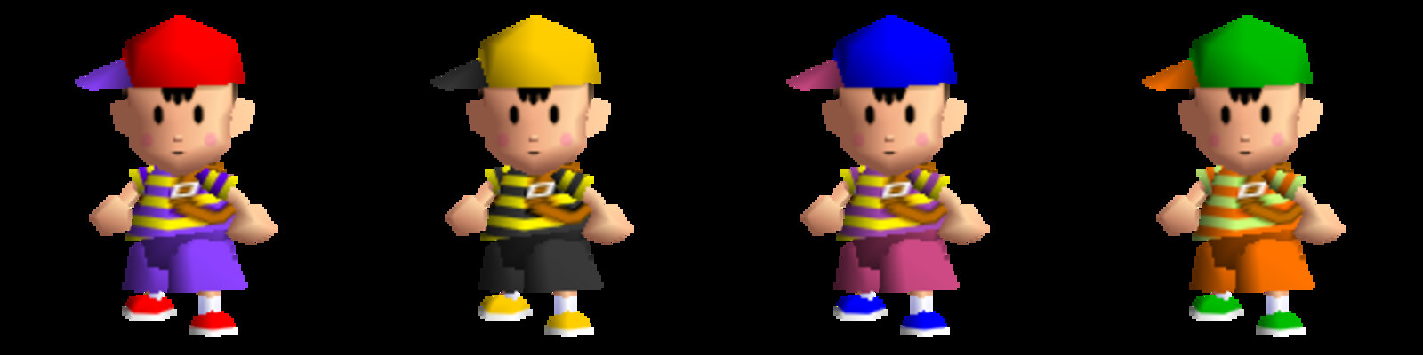 N64 Ness Alts Mod for Super Smash Bros. (3DS) | SSB3DS Mods