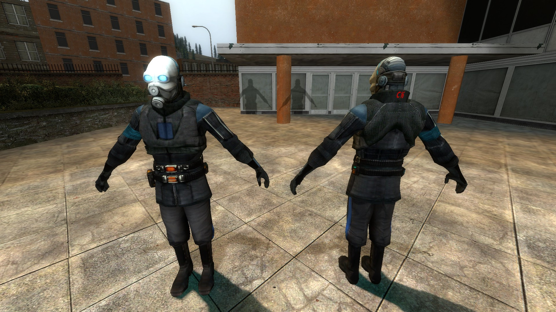 Blue Metrocop Mod for Half-Life 2 | HL2 Mods