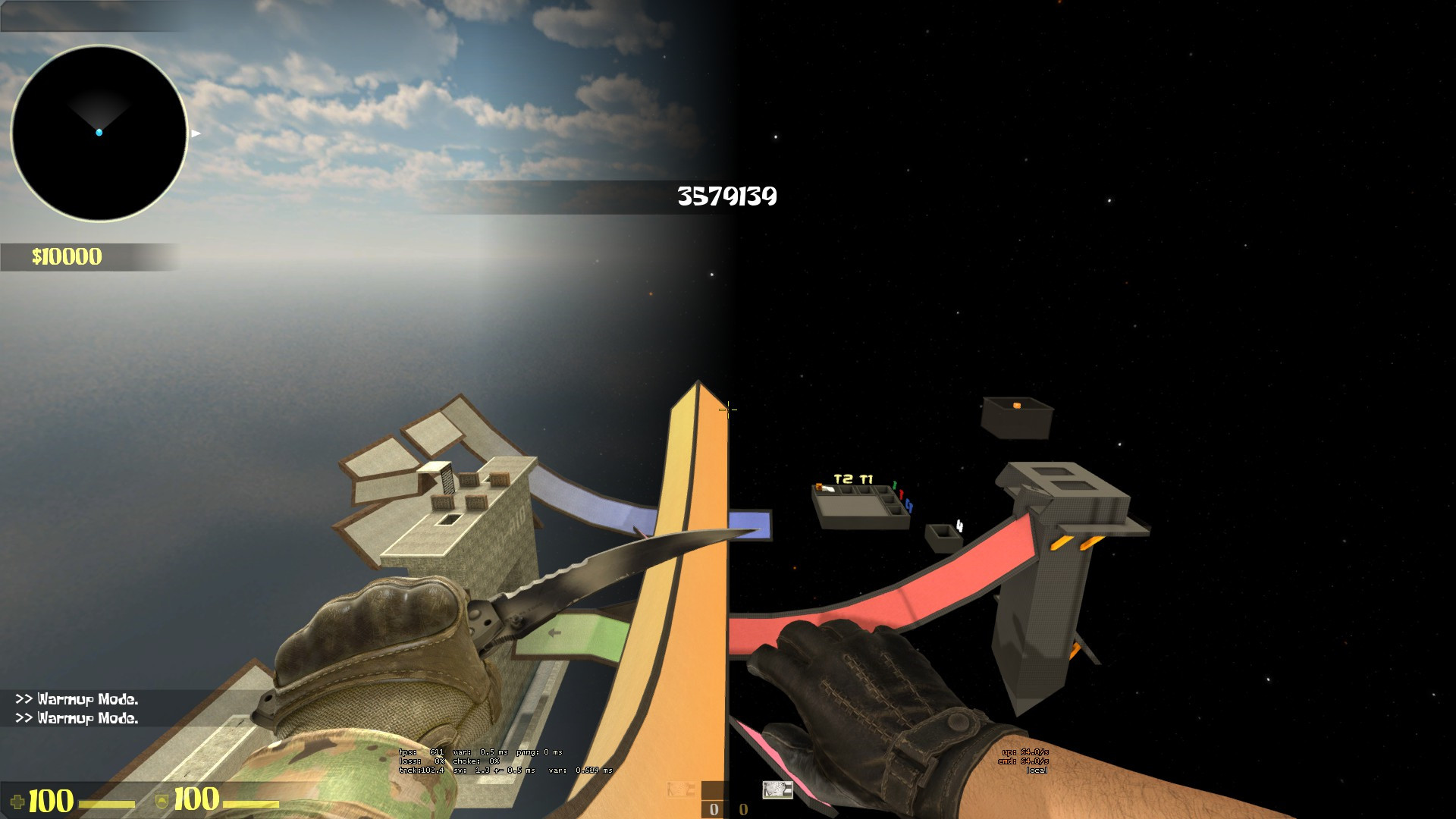 surf_ski_2_space [Counter-Strike: Global Offensive] [Mods]