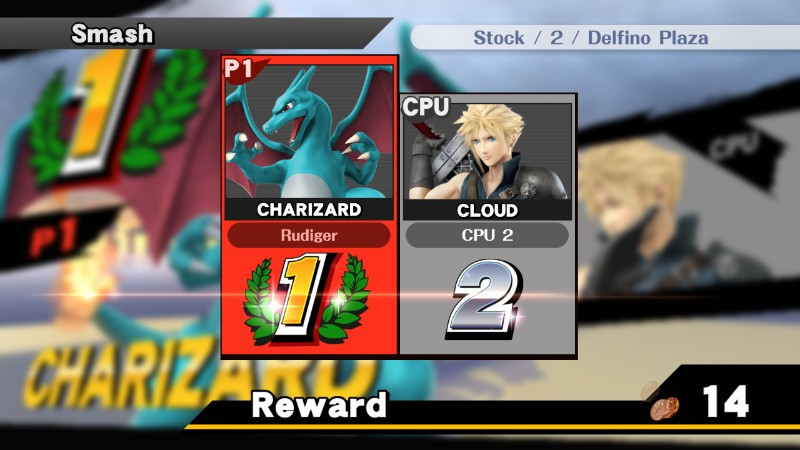 Project M - Cyan / Salamence Alt. - Charizard [Super Smash Bros. (Wii U ...