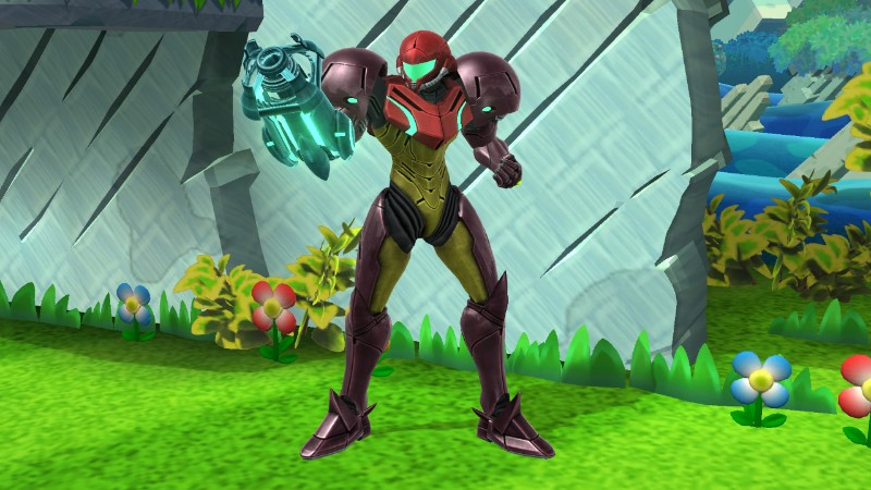 Melee - Maroon / Brown Alt. - Samus [Super Smash Bros. (Wii U)] [Mods]