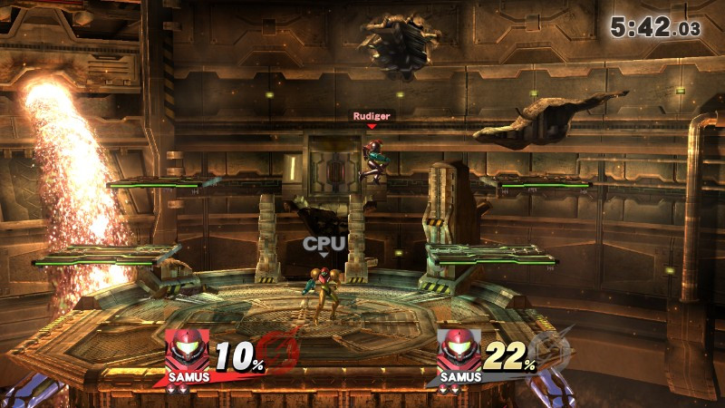 Melee - Maroon / Brown Alt. - Samus [Super Smash Bros. (Wii U)] [Mods]