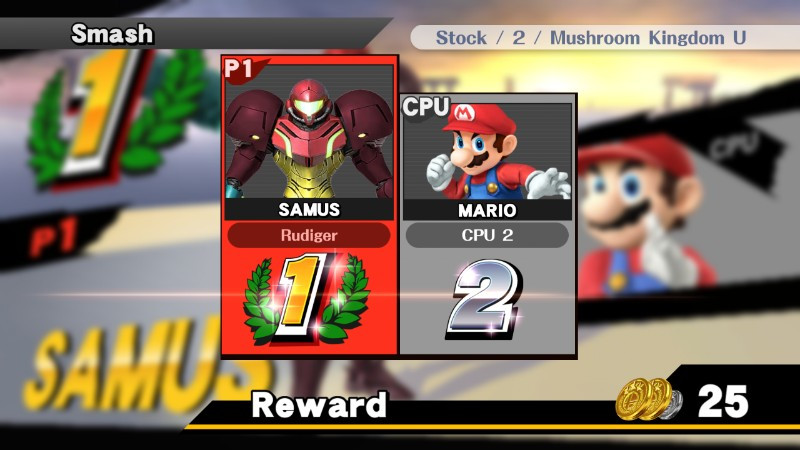 Melee - Maroon / Brown Alt. - Samus [Super Smash Bros. (Wii U)] [Mods]
