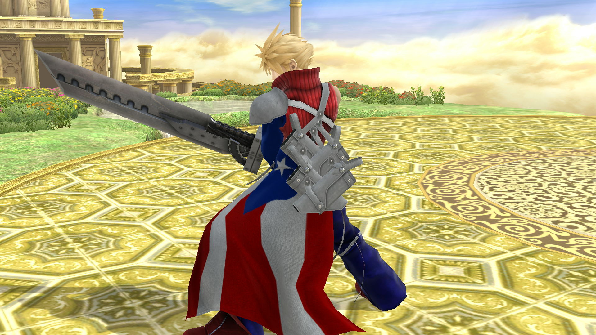 Puerto Rico Cloud [Super Smash Bros. (Wii U)] [Mods]