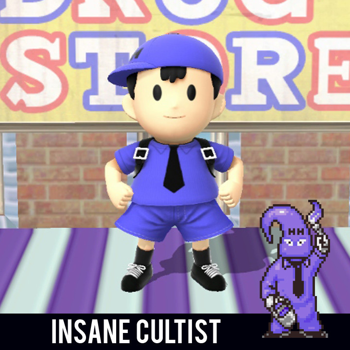 Ness - Earthbound Enemy Pack [Super Smash Bros. (Wii U)] [Mods]