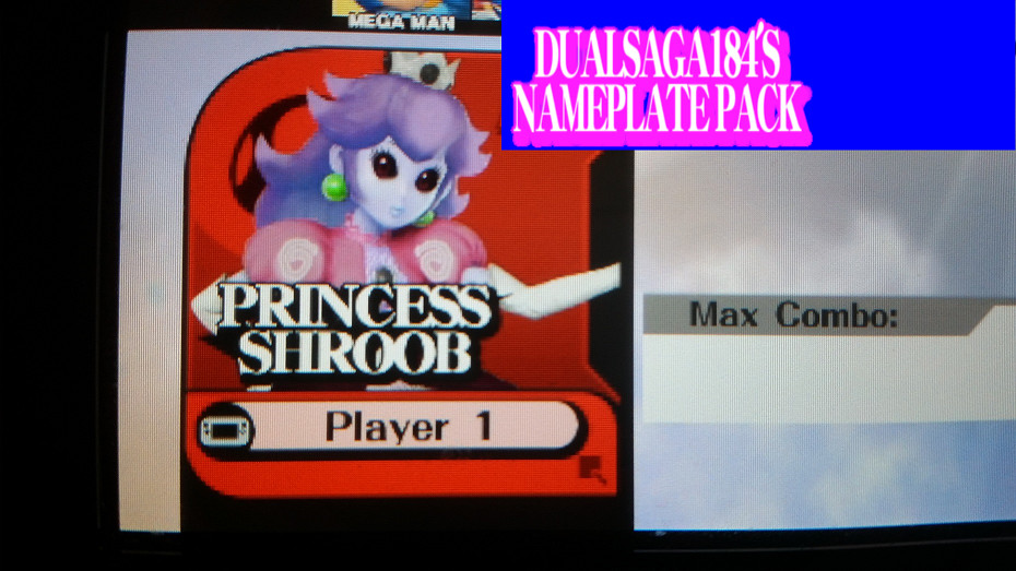 DualSaga184's Nameplate pack Mod for Super Smash Bros. (Wii U) | SSB4U Mods