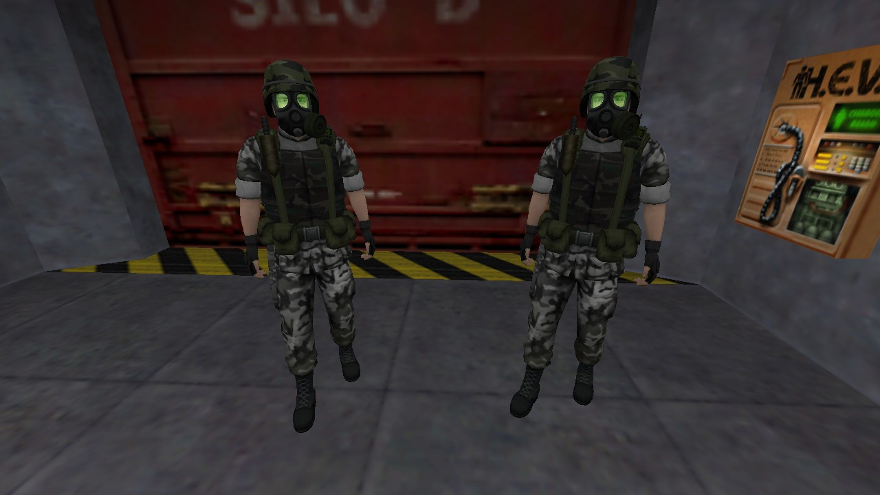 Adrian Shephard Security guards [Half-Life] [Mods]