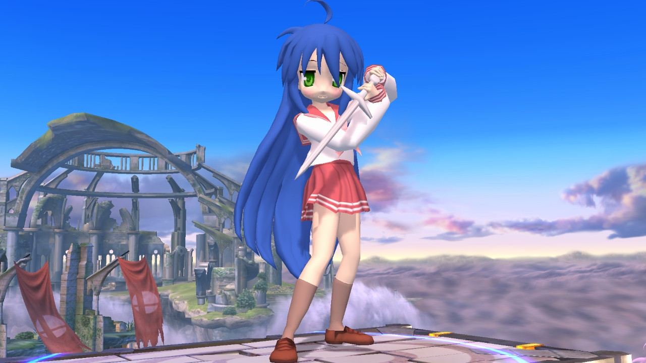 Konata Izumi!! Mod for Super Smash Bros. (Wii U) | SSB4U Mods
