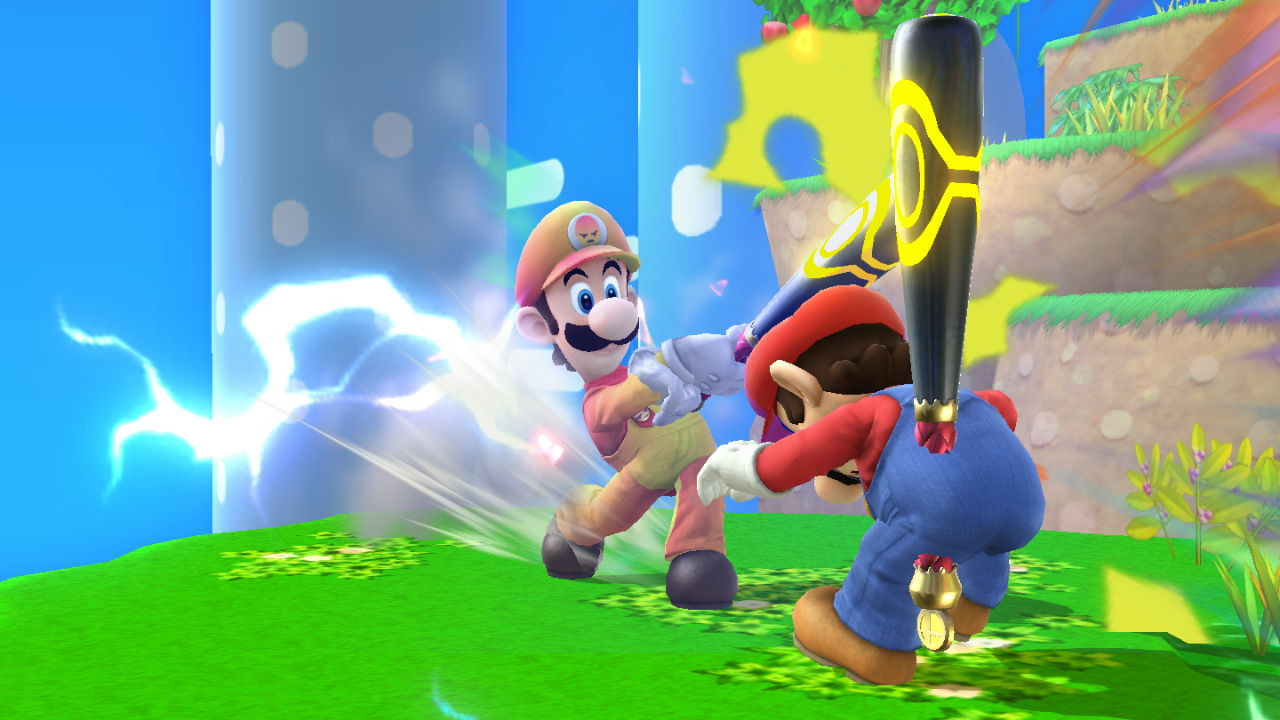 Angry React Luigi [Super Smash Bros. (Wii U)] [Mods]