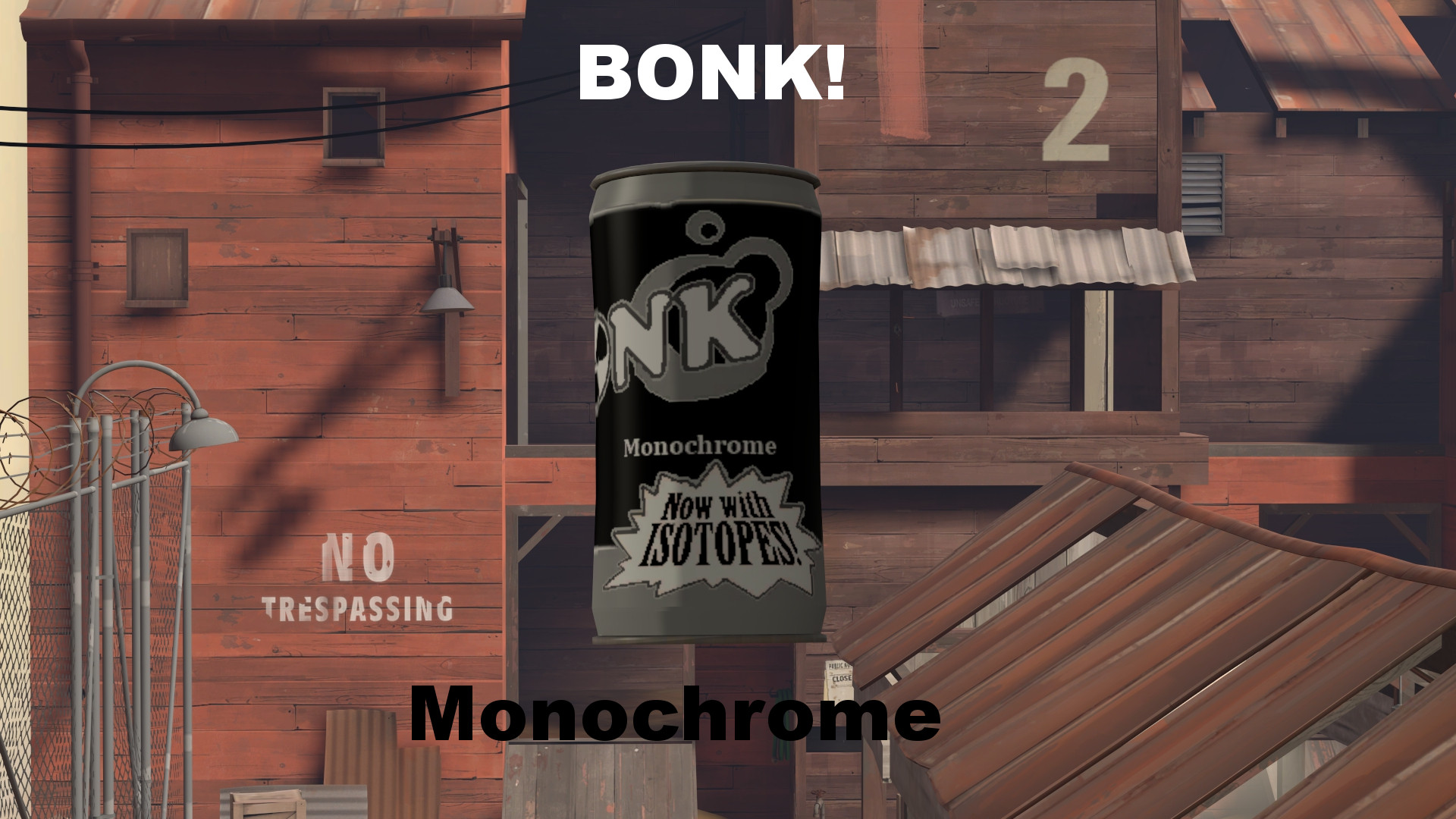 Bonk! Monochrome [Team Fortress 2] [Mods]